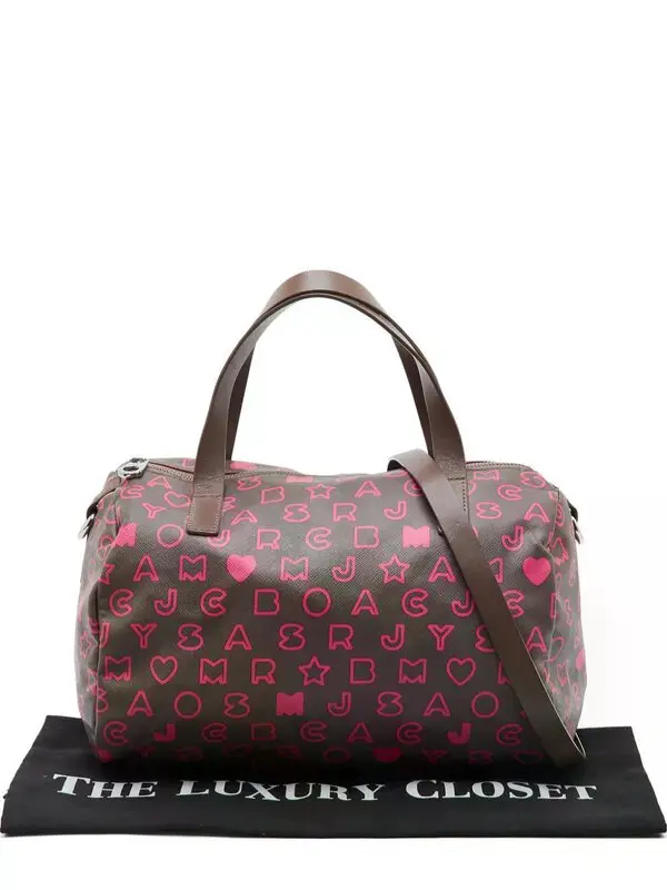 Marc Jacobs All-over Print Leather Tote Bag