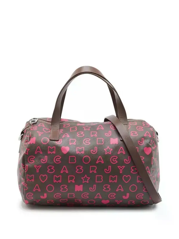 Marc Jacobs All-over Print Leather Tote Bag