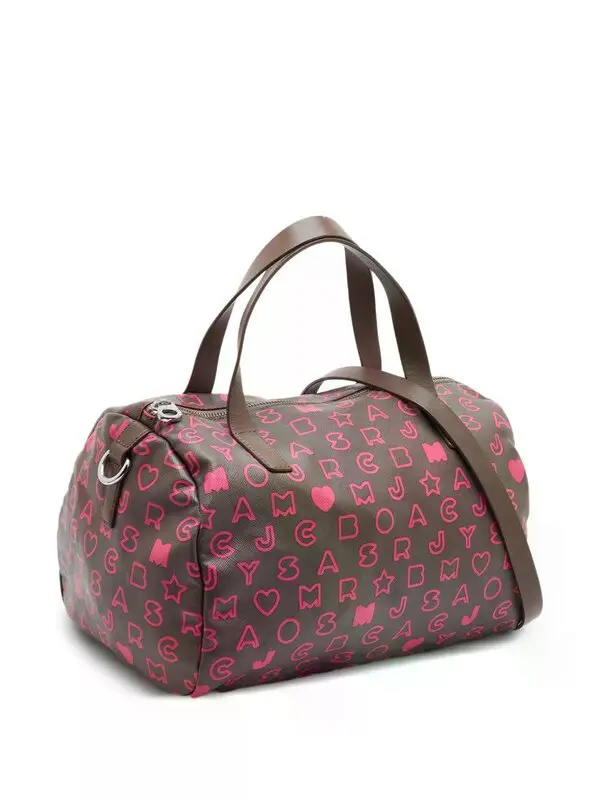 Marc Jacobs All-over Print Leather Tote Bag