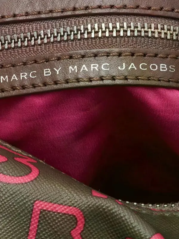 Marc Jacobs All-over Print Leather Tote Bag