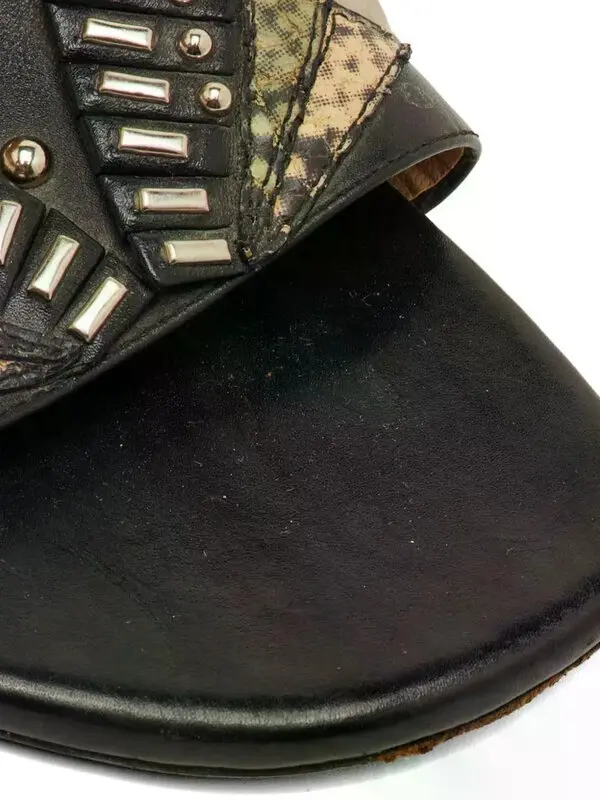 Fendi Studded Flat Sandals