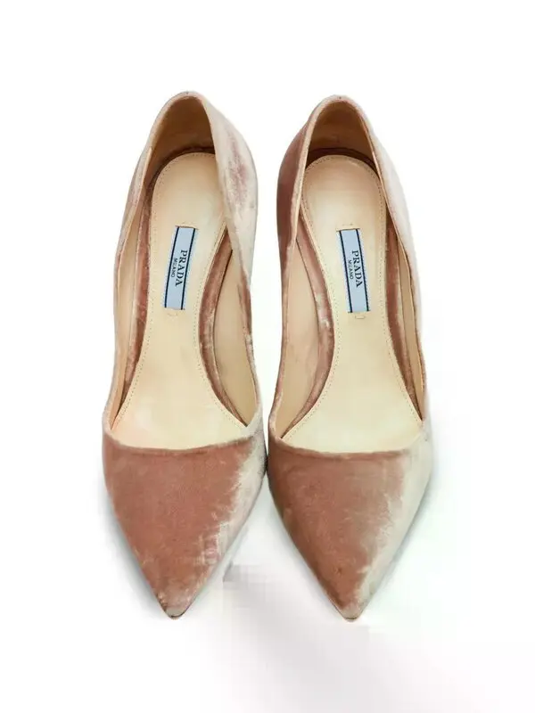Prada Velvet Pointed-toe Pumps