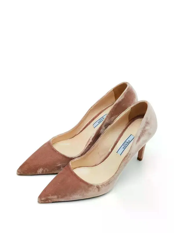 Prada Velvet Pointed-toe Pumps