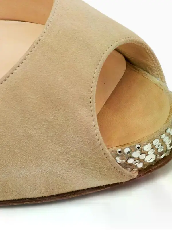 CHRISTIAN LOUBOUTIN Prive Crystal Embellished Pumps