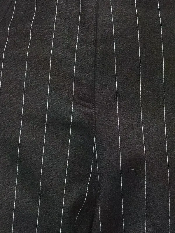 Hellessy Pinstripe Overlay-detail Trousers