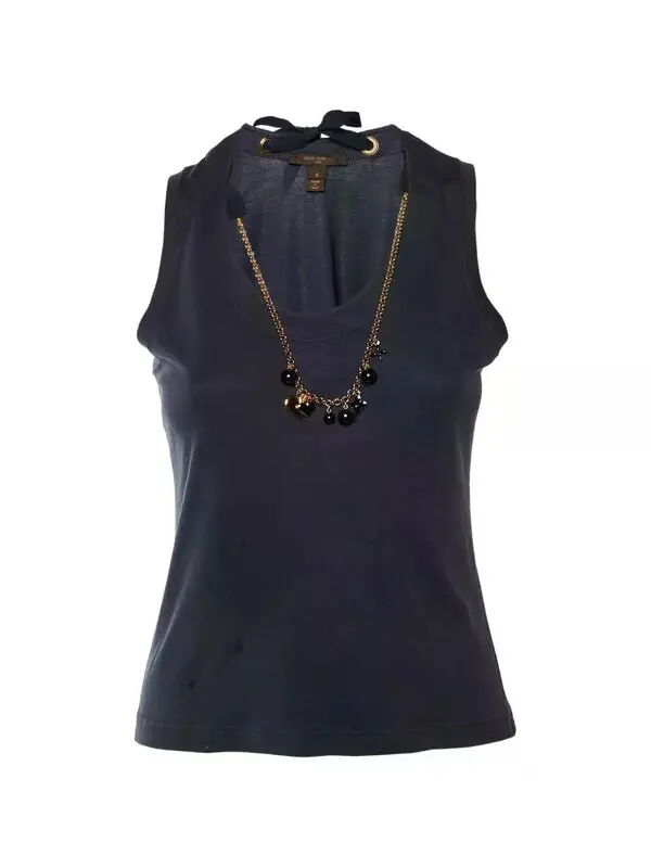 LOUIS VUITTON Chain Detail Tank Top