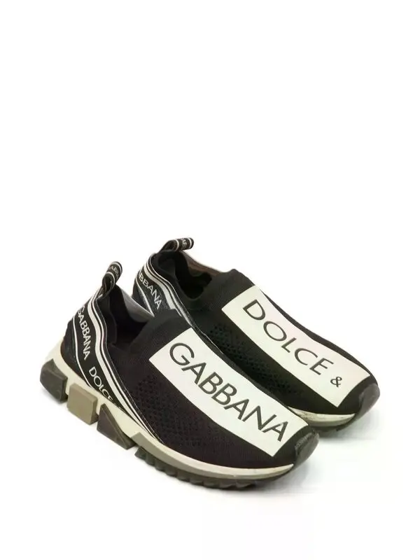 Dolce & Gabbana Sorrento Slip-on Sneakers - Black