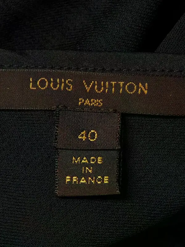 LOUIS VUITTON Heart Print Halter Neck Top