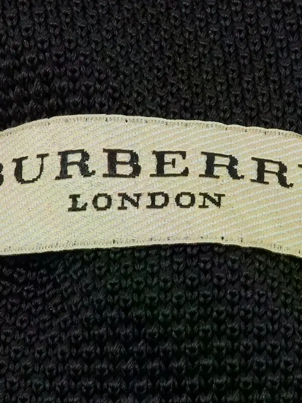Burberry Silk Knit Skinny Tie