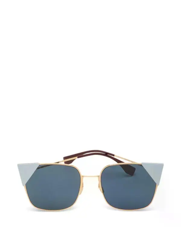 Fendi Cat-eye Sunglasses - Gold