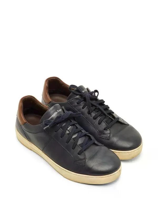 Ermenegildo Zegna Leather Low-top Sneakers