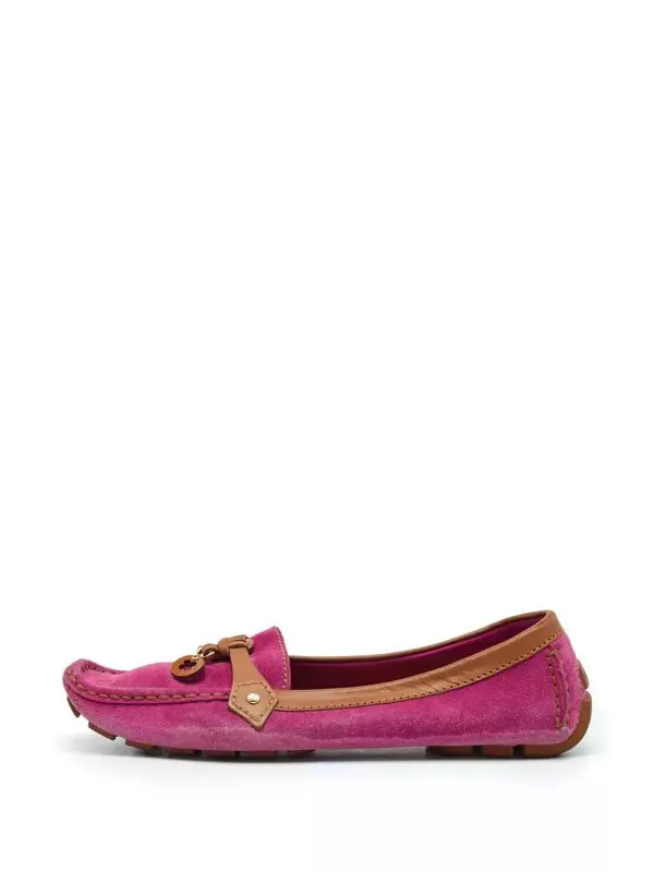 LOUIS VUITTON Suede Loafers