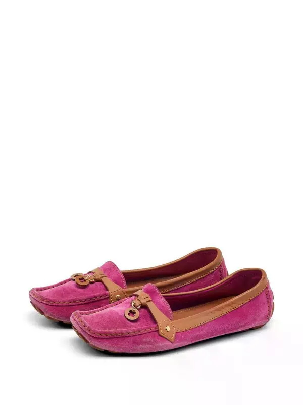 LOUIS VUITTON Suede Loafers