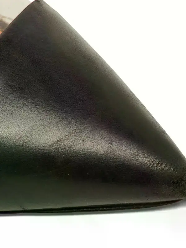 GIANVITO ROSSI Plexi Pointed-toe Heeled Pumps - Black
