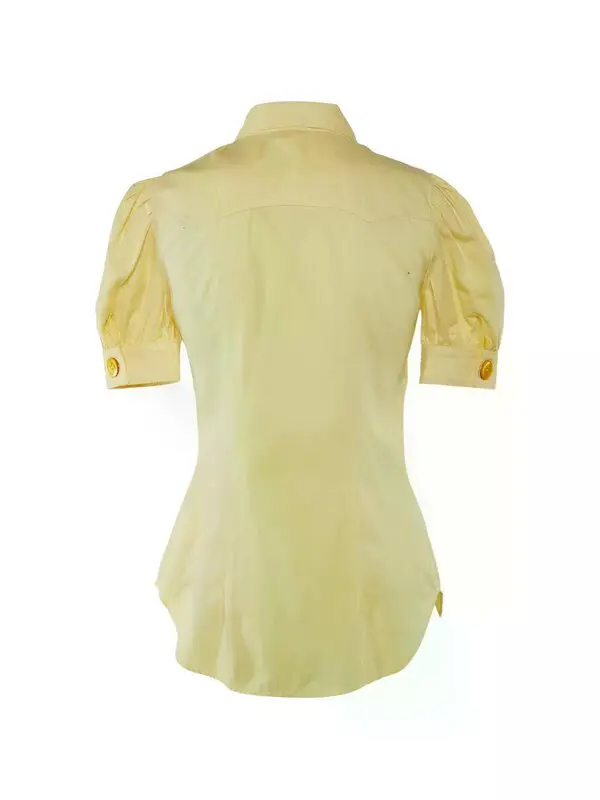Miu Miu Cotton Ruffled Button-front Shirt