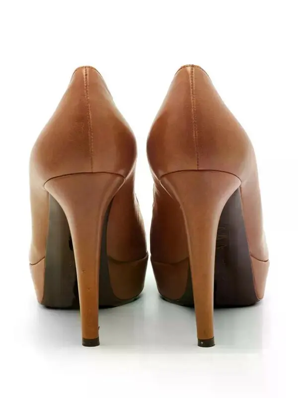 SERGIO ROSSI Round-toe Platform Pumps