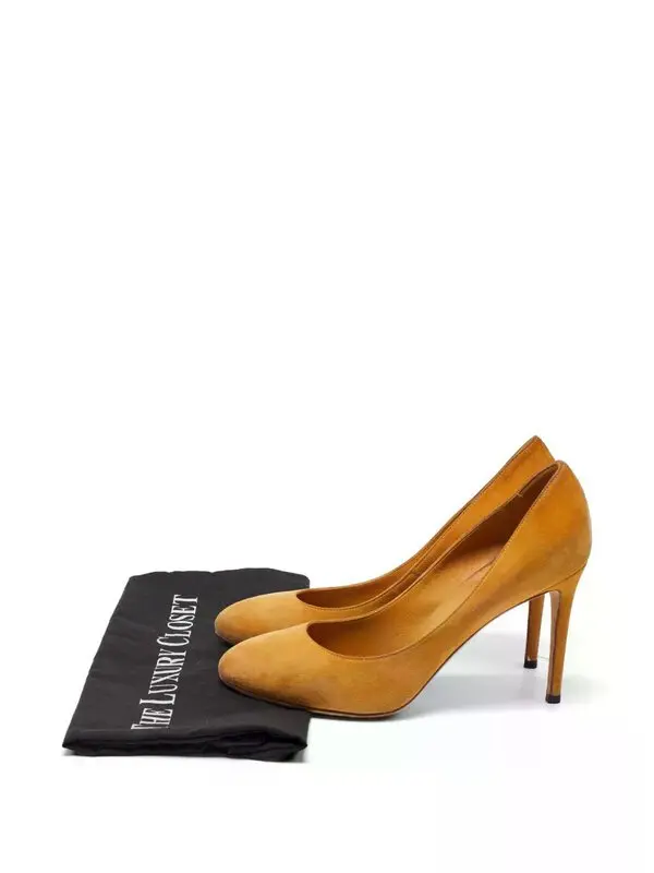 Gucci Round Toe Stiletto Heel Pumps
