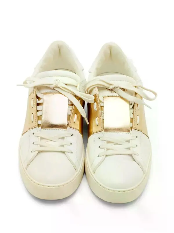 Valentino Garavani Rockstud Leather Sneakers