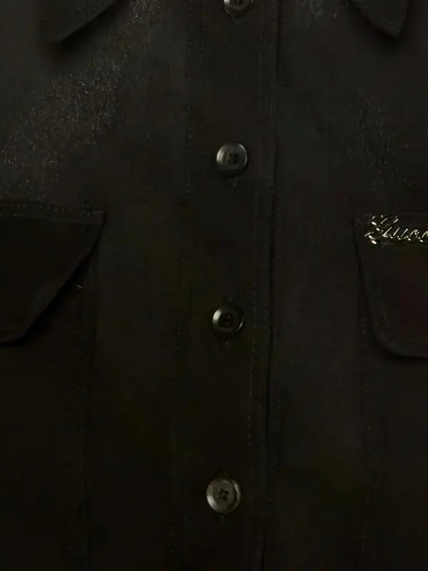Gucci Mini Pocket-front Belted Dress