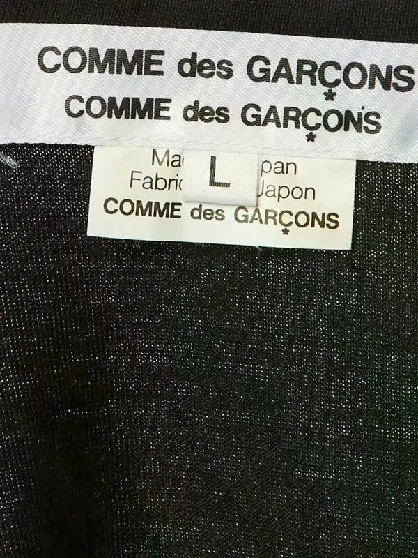 Comme Des Garçons Floral Appliqué Tank Top