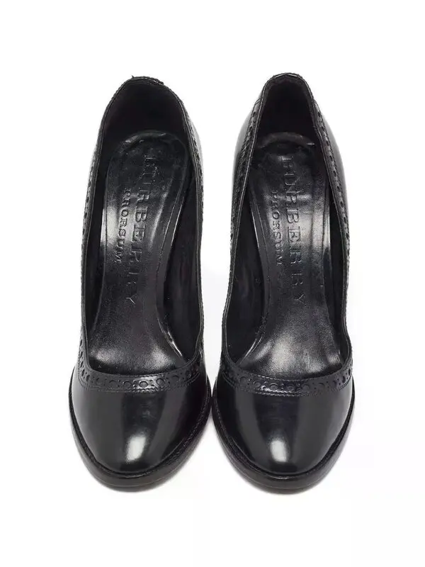 Burberry Leather Brogue Pumps
