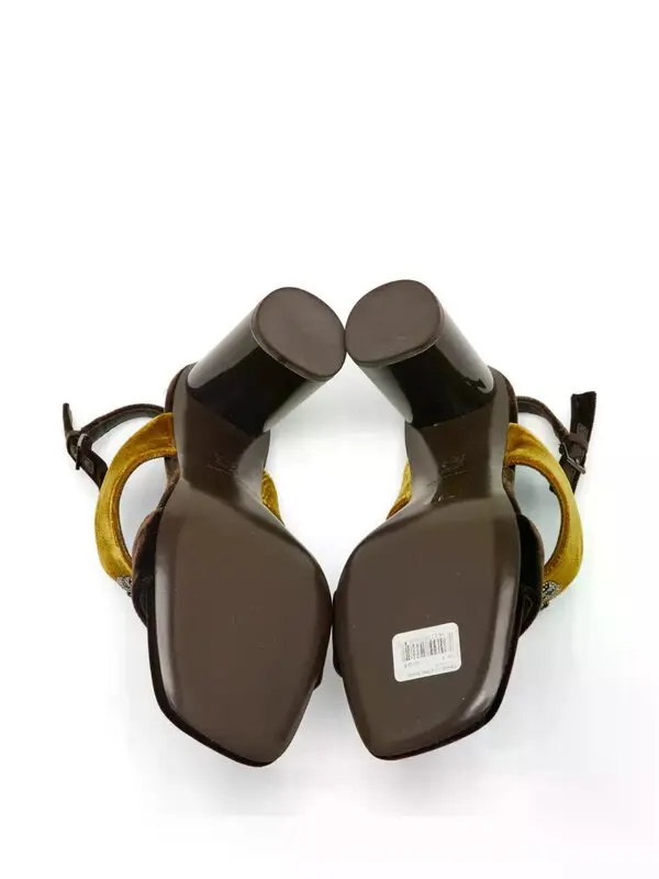 Tory Burch Eleanor Velvet Slingback Sandals