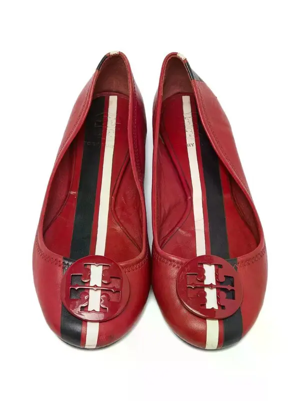 Tory Burch Logo Plaque Ballet Flats