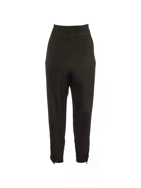 Givenchy Pleated Wool Trousers - Black