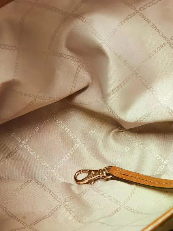 Michael Kors Mae Leather Tote Bag