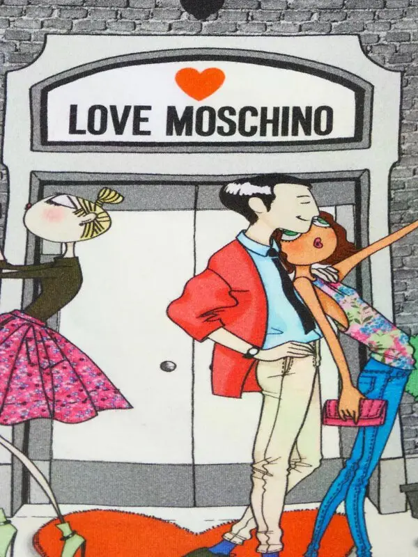 Moschino Printed Knit T-shirt