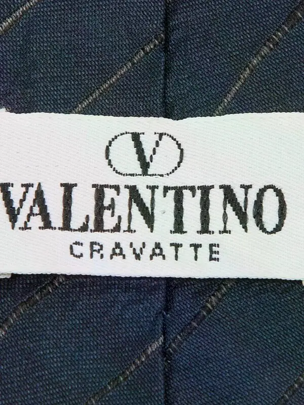 Valentino Garavani Diagonal-striped Silk Neck Tie
