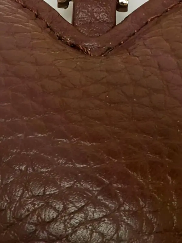AIGNER Heart Leather Keychain