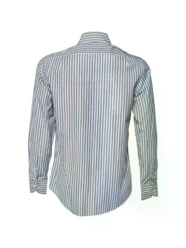Carolina Herrera Logo-embroidered Striped Shirt