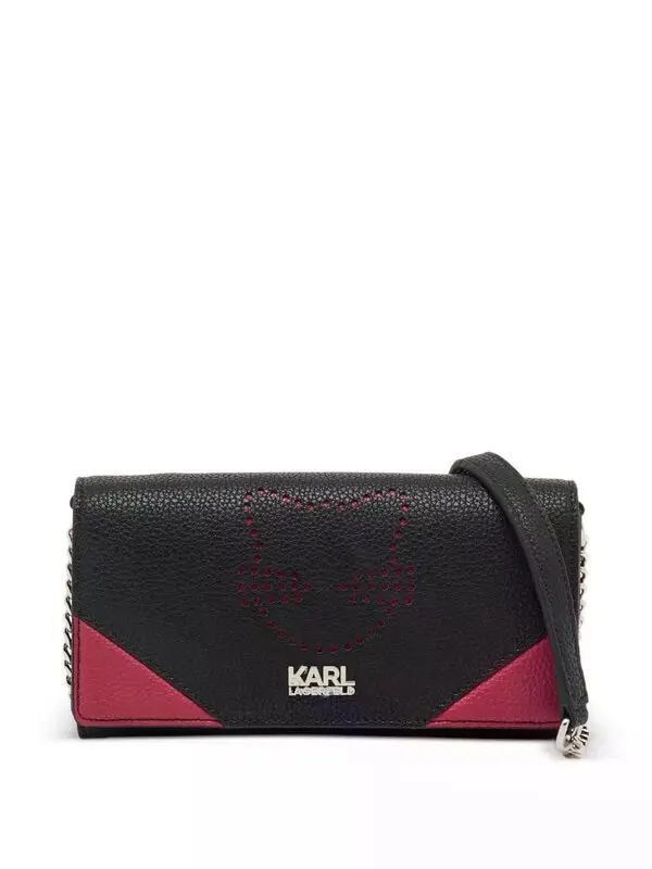 Karl Lagerfeld Wallet-on-strap - Black