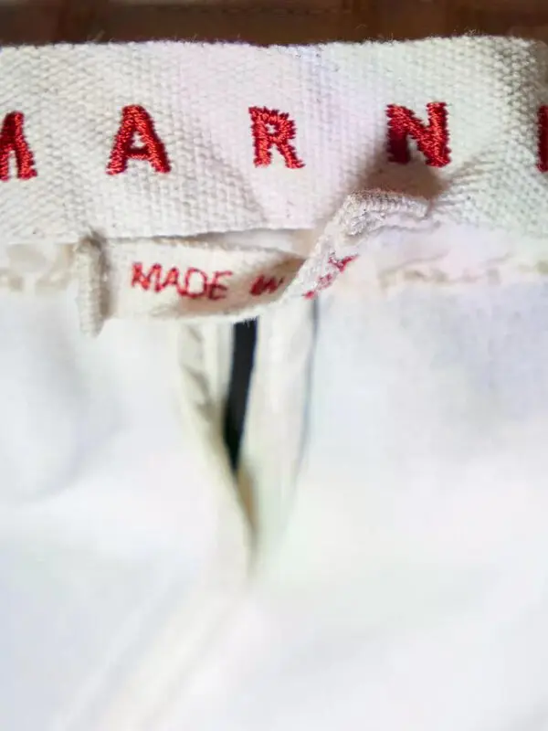 Marni Pebble Print Cropped Trousers
