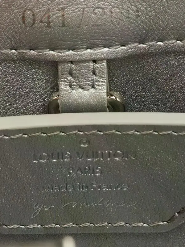 LOUIS VUITTON X Ugo Rondinone Bb Artycapucines Beaded Tote Bag