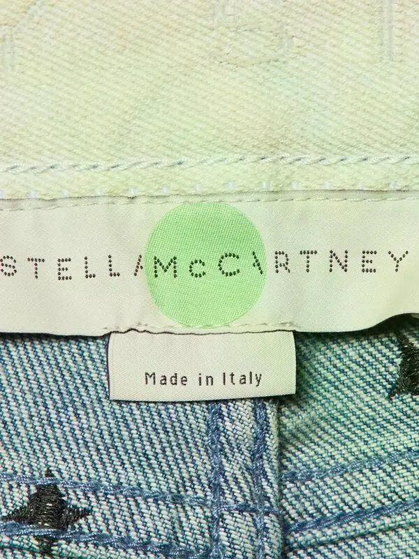 Stella McCartney Star Embroidered Slim-fit Jeans