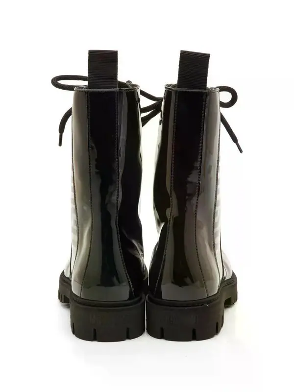 Moschino Insert Lace-up Boots
