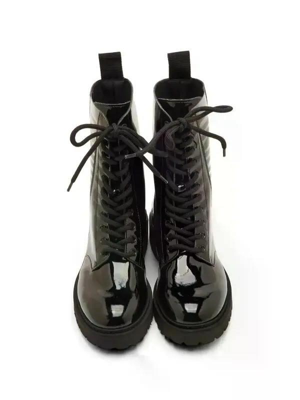 Moschino Insert Lace-up Boots