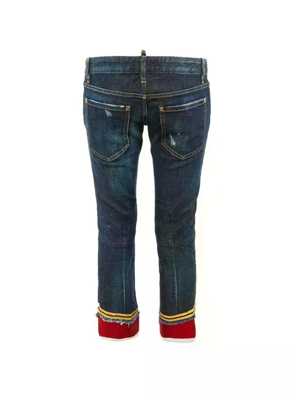 Dsquared2 Distressed Panelled Jeans