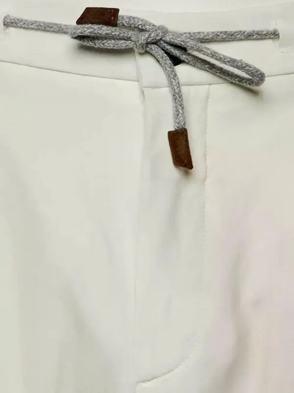 Eleventy Slim Fit Drawstring Waist Trousers