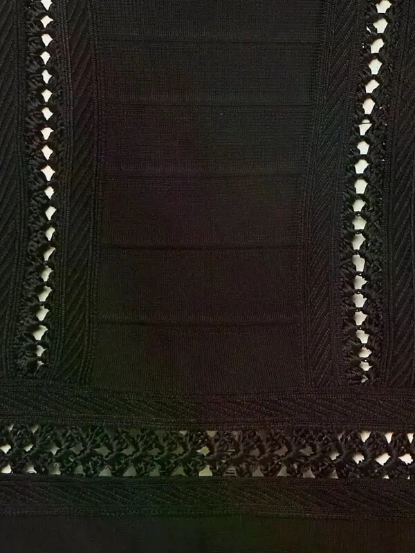 Herve Leger Bandage Knit Mini Skirt