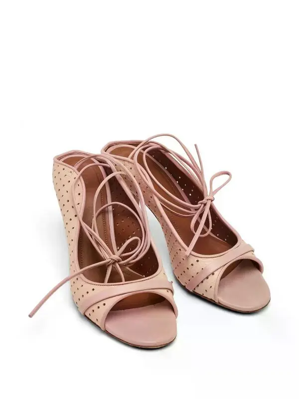 MALONE SOULIERS Alba Perforated Sandals