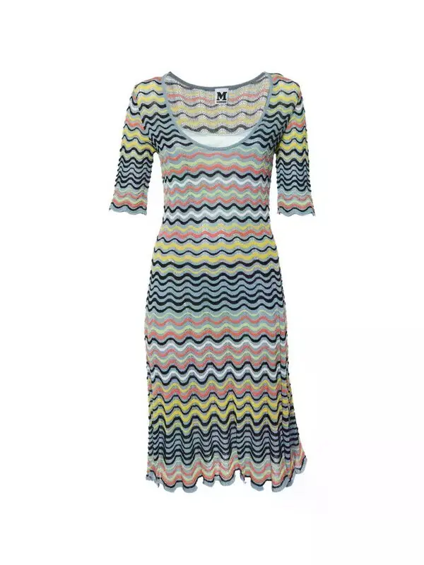 Missoni Wave-patterned Lurex Dress