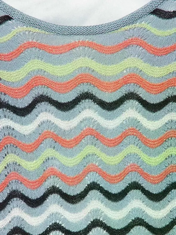 Missoni Wave-patterned Lurex Dress