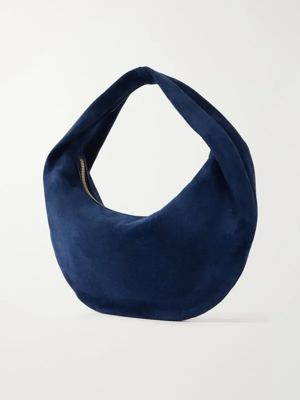 Khaite Olivia Mini Suede Shoulder Bag