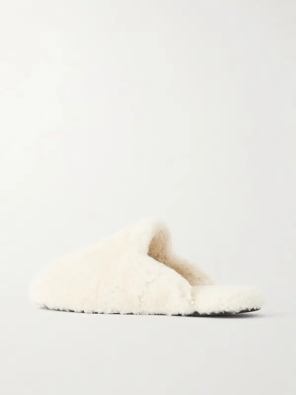 TEKLA Shearling Slip-on Slippers