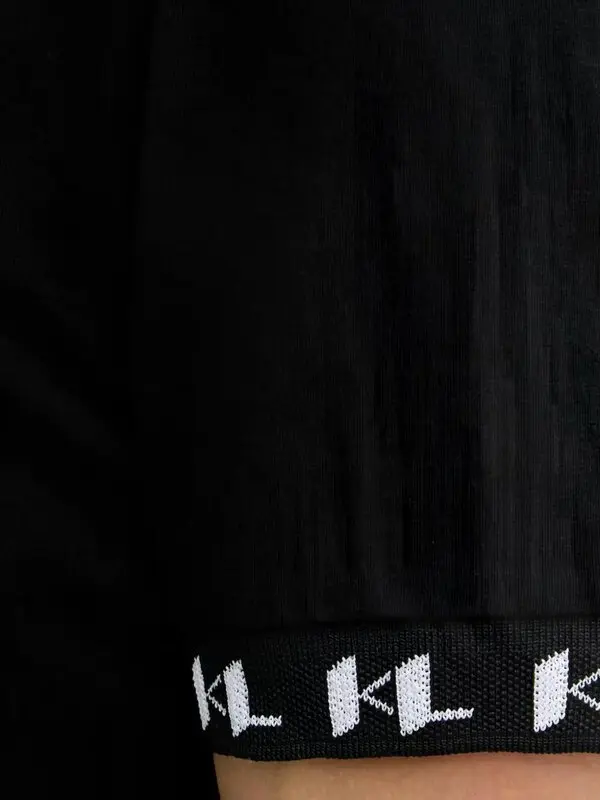 Karl Lagerfeld Logo-tape Polo Shirt