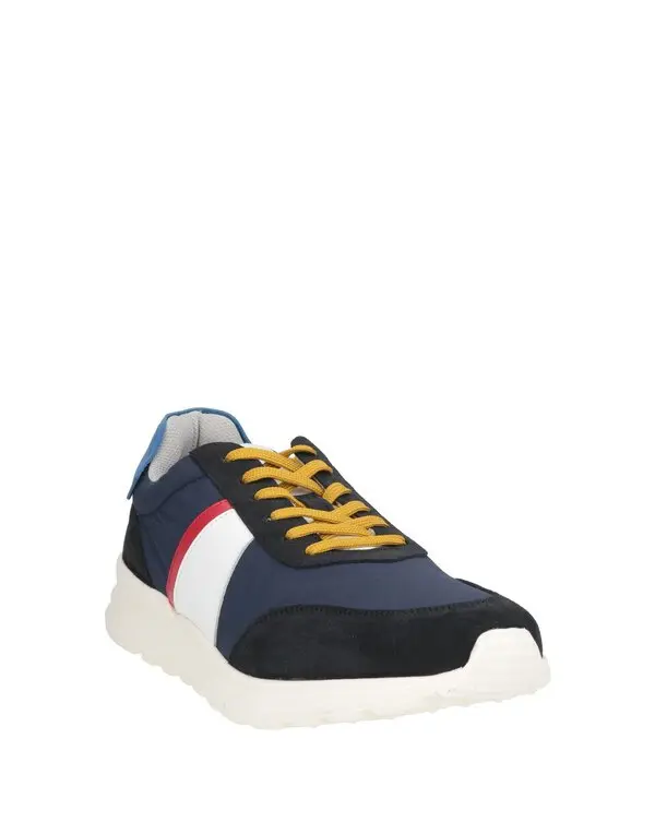 BALDININI Textile Fibers And Leather Low-top Sneakers