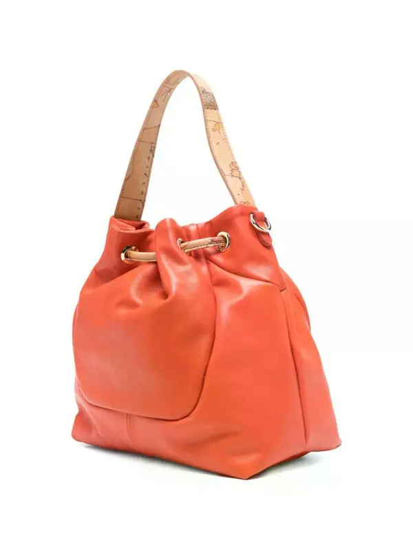ALVIERO MARTINI 1° CLASSE Geo Classic Drawstring Tote Bag